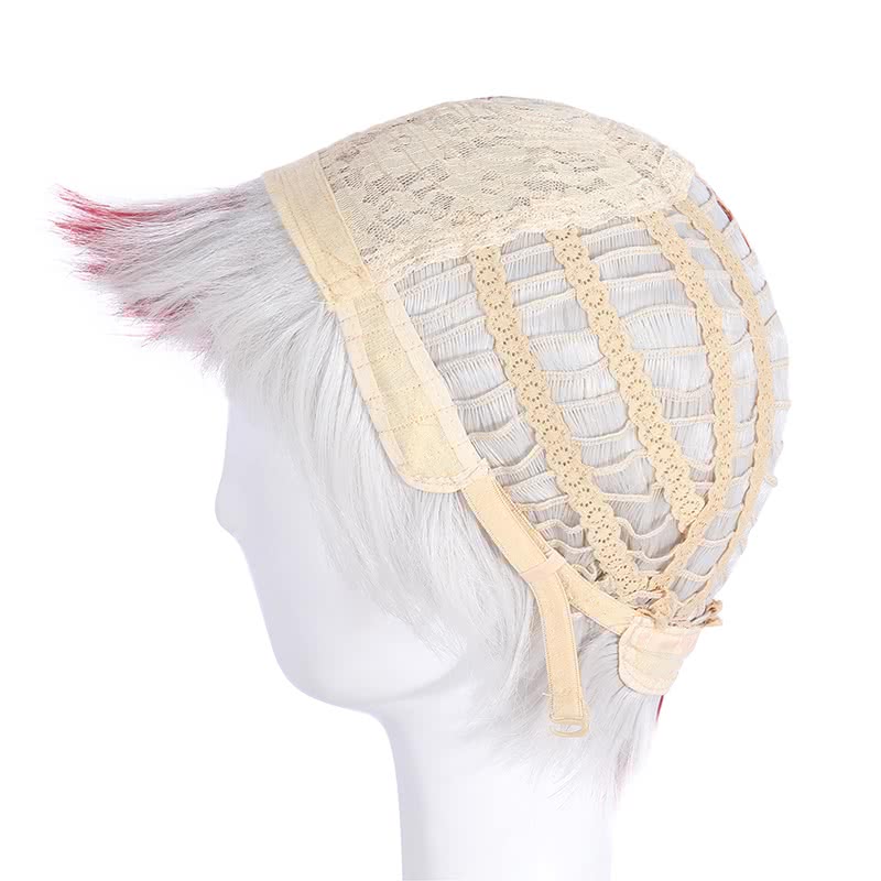 BNHA MHA Shōto Todoroki Anime Cosplay Wigs White Mix Red Wigs – Cosplay ...